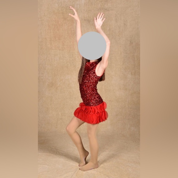 Alexandra | Costumes | Alexandra Red Sequin Dress Dance Costume Child ...